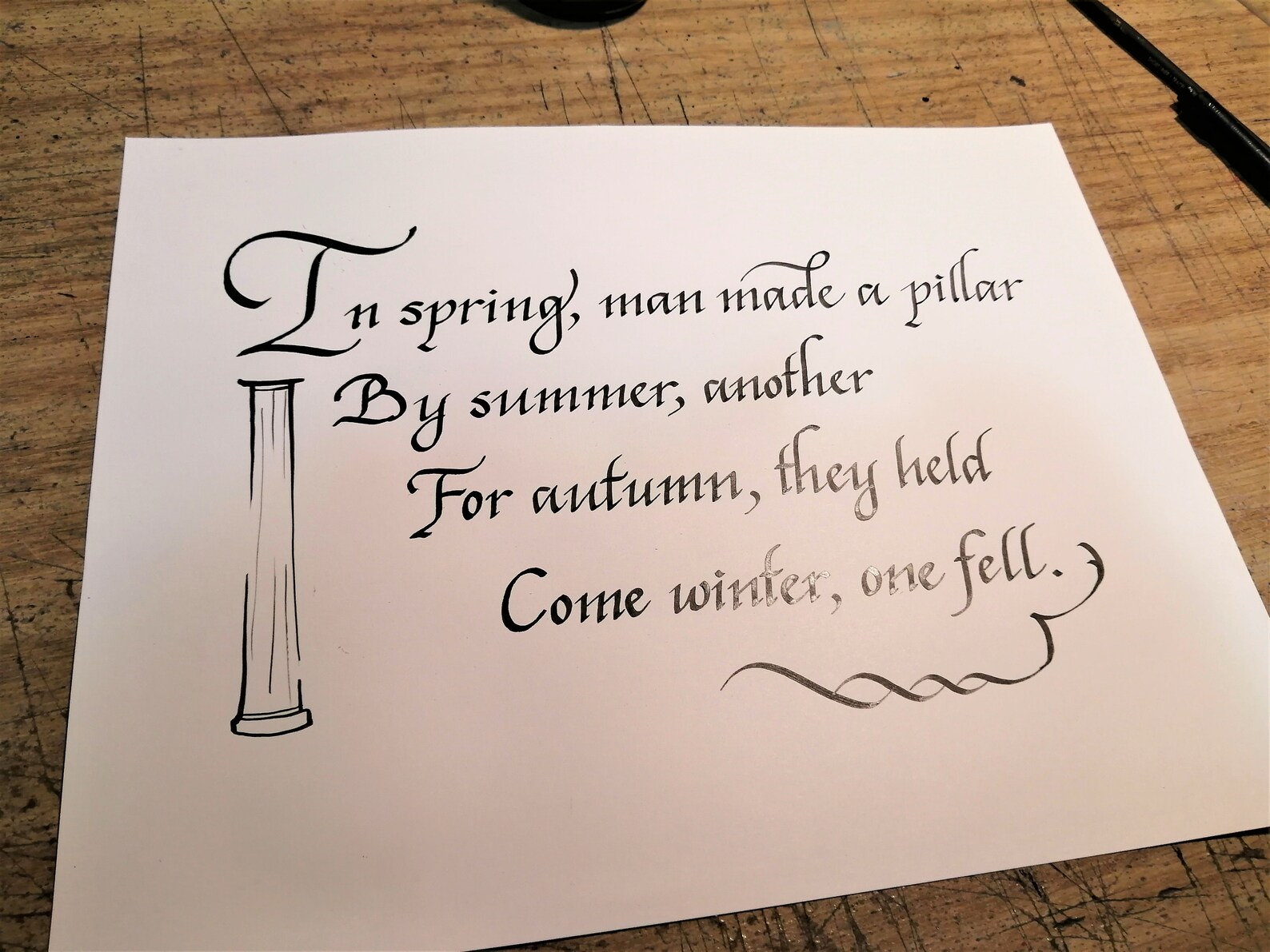 Custom Calligraphy Commissions | Etsy