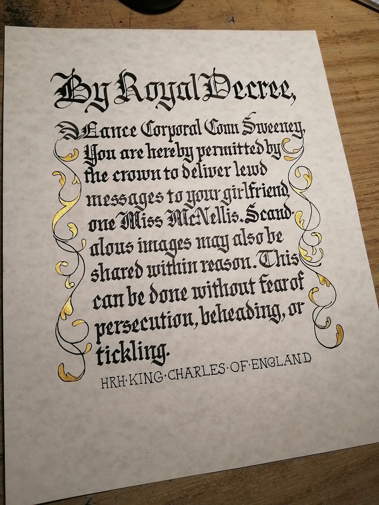 Custom Calligraphy Commissions - Etsy