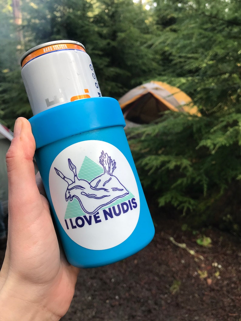 Nudibranch Waterproof Stickers With I LOVE NUDIS™ Logo - Etsy
