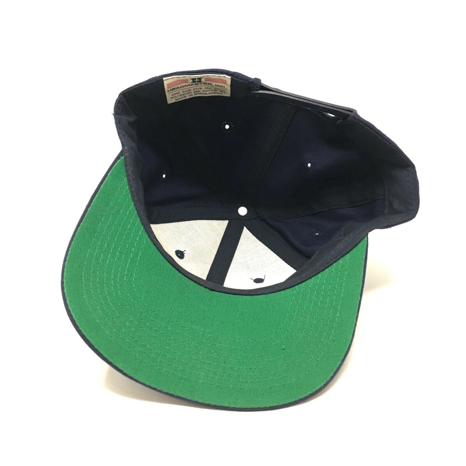 Vintage Headmaster Navy Rugby Snapback Hat - Etsy