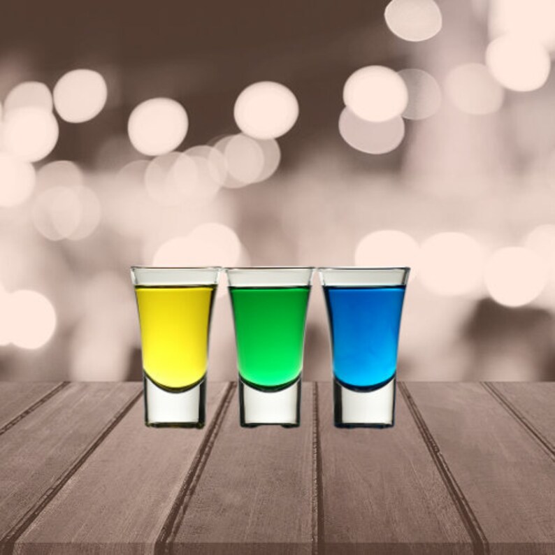 Custom Shot Glass Set - Etsy