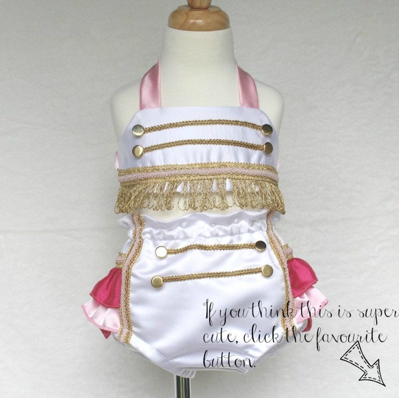 Circus Costume Baby Girl Bloomers High Waisted Shorts and - Etsy