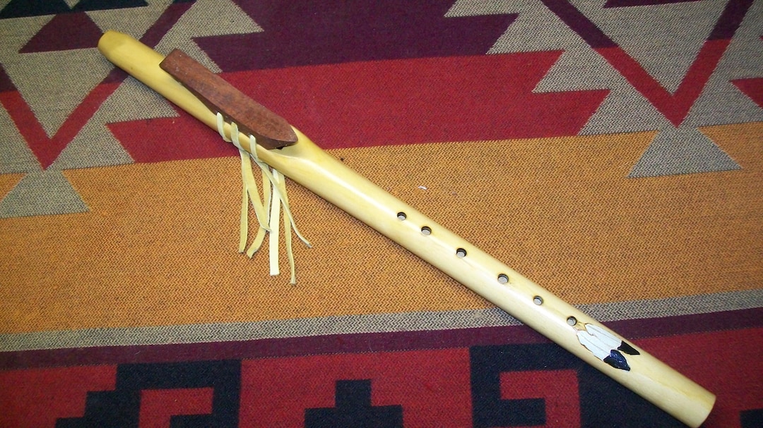 Native American Style Flute in the Key of Mid A at 440 Hz Michael ...