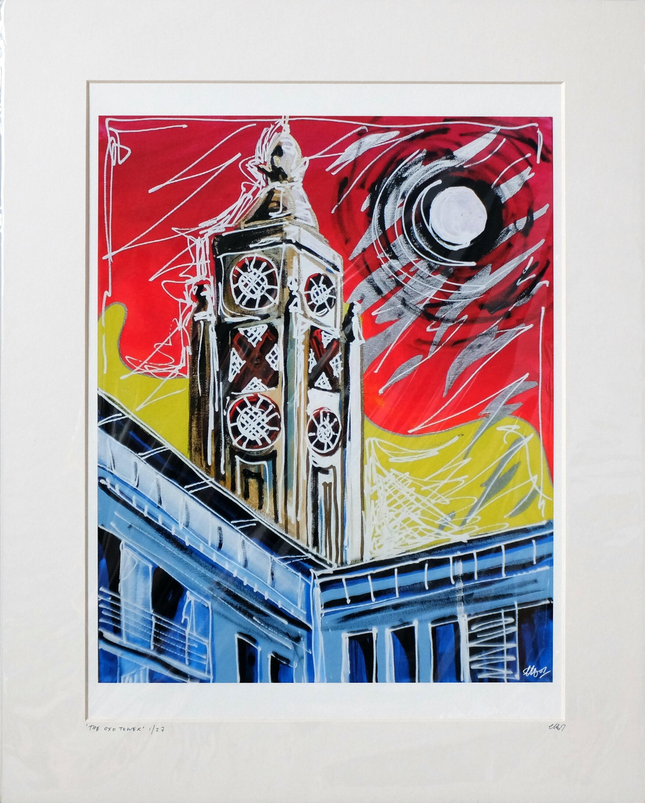 The OXO Tower Limited Edition Giclee Print - Etsy UK