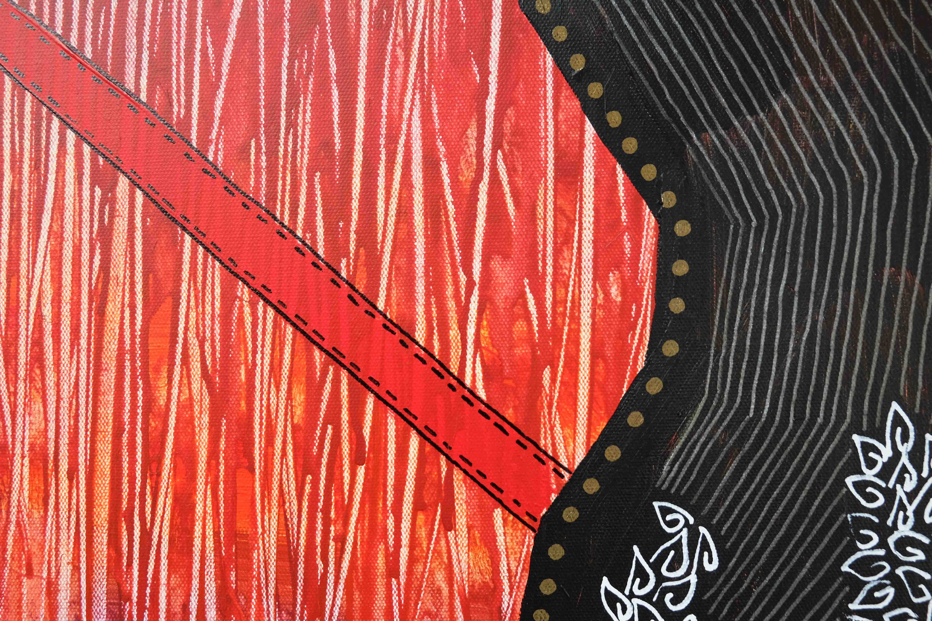 Blood Sticks, Water Falls an Original Painting by Laura Hol - Etsy