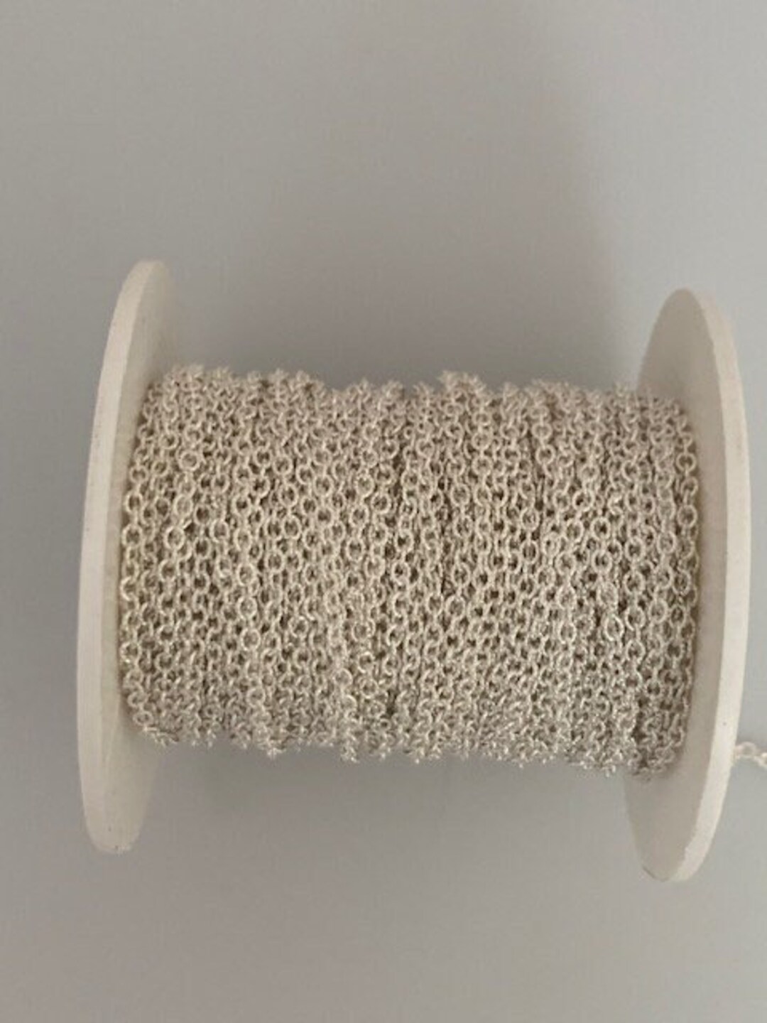 Sterling Silver Cable Knurled Wire Wire Chain Size: 2.55mm, 1 Foot ...