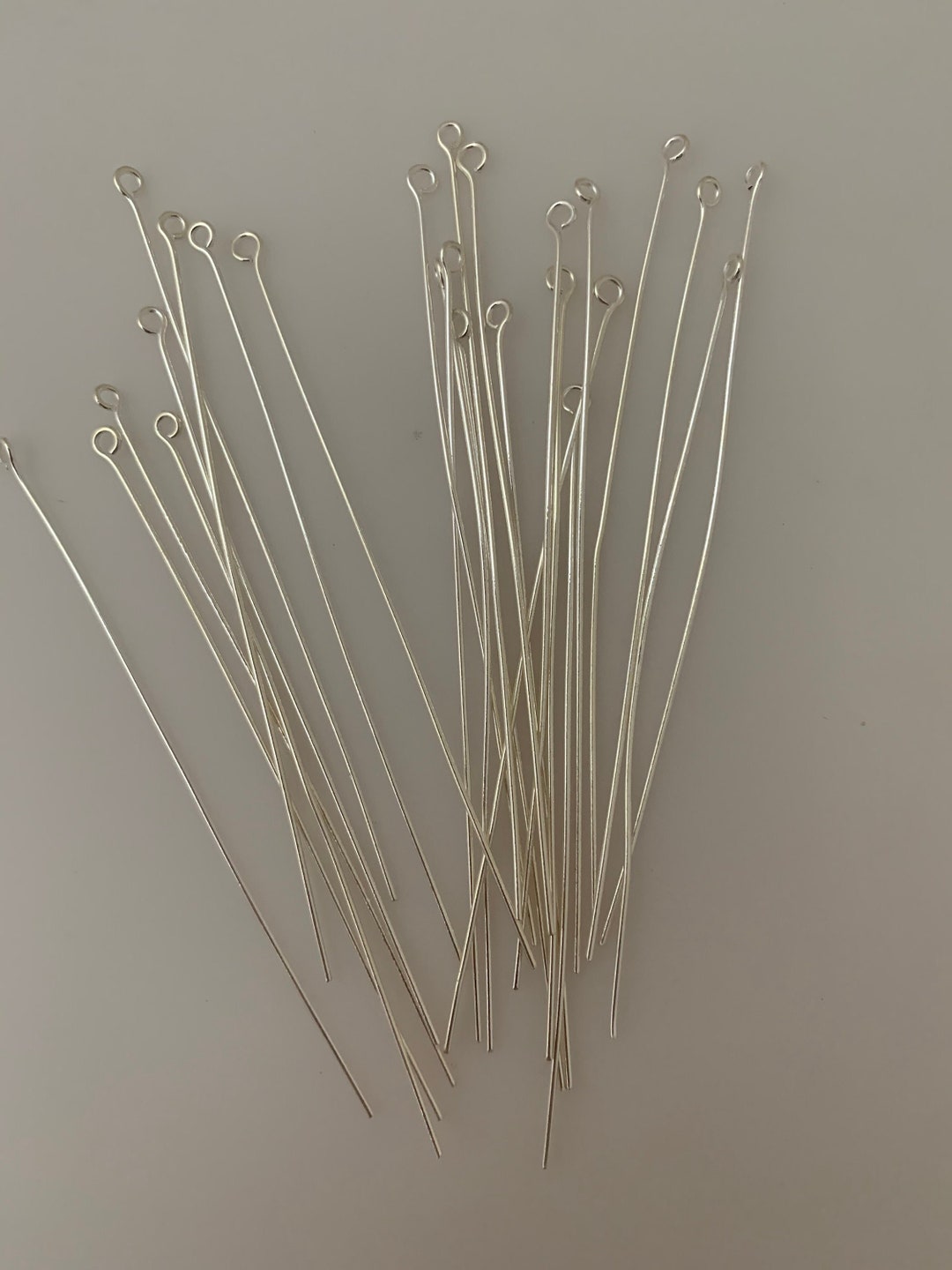 925 Sterling Silver Eye Pins: Jewelry Making Supplies (2-3 Inch) - Etsy