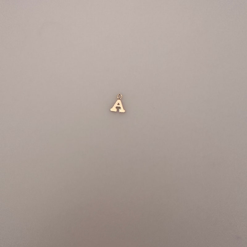 Letter Charm - Etsy