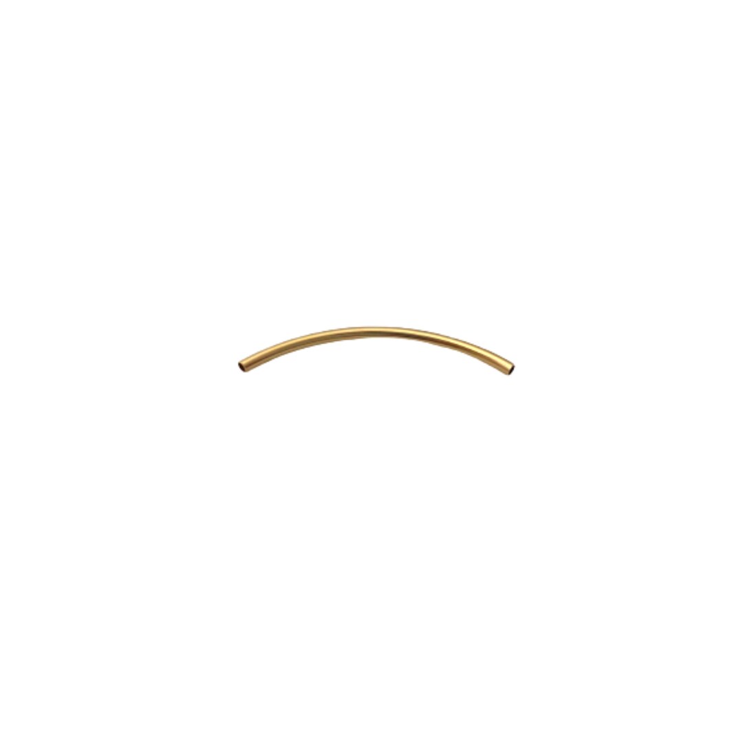 14K Gold Filled Tubes | Curved Tubes | 6 to 10 Pcs in a Pack | Four ...