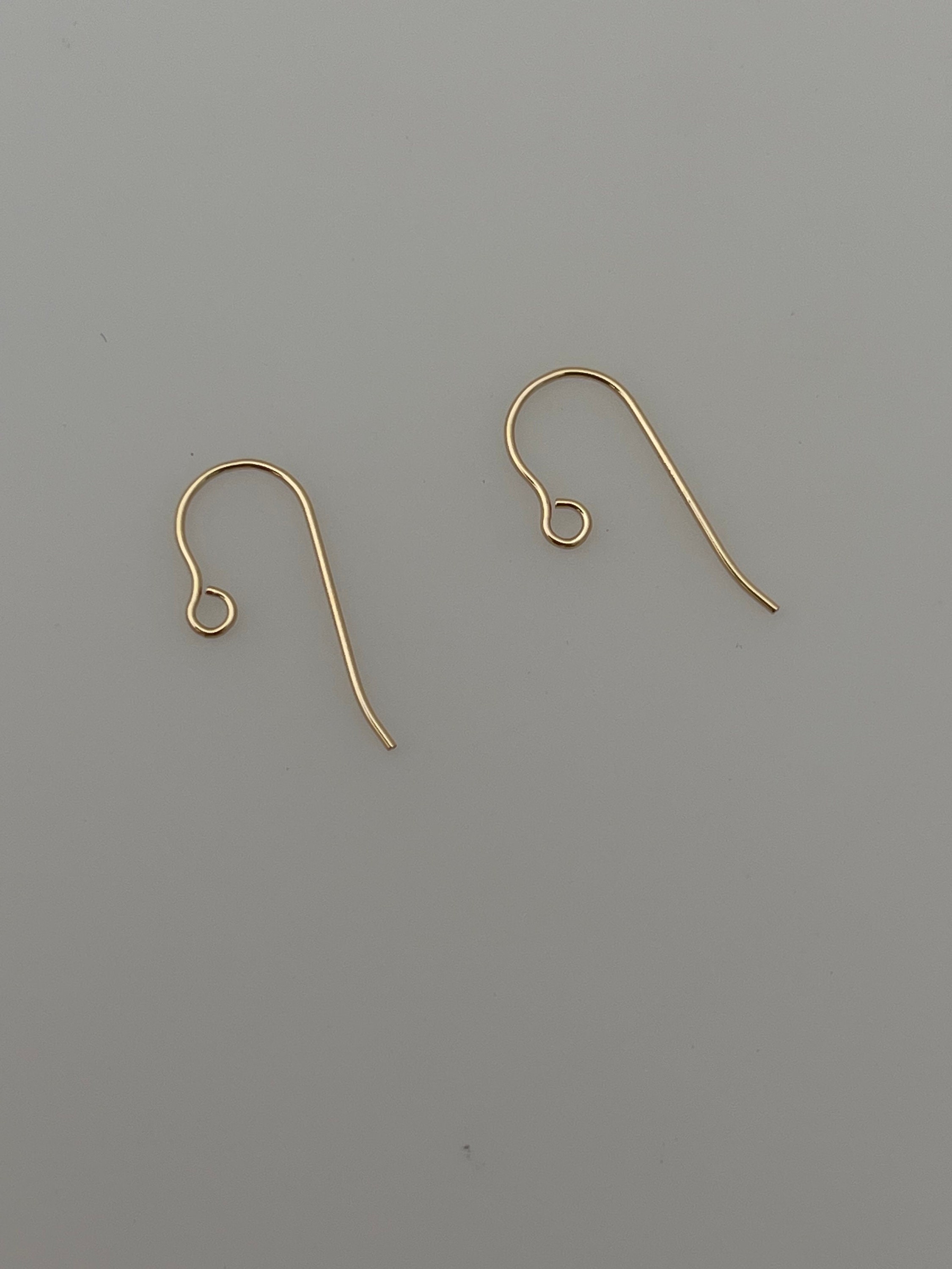 14k Real Gold Filled 16 Pairs of Ear Wires 32 Pieces - Etsy
