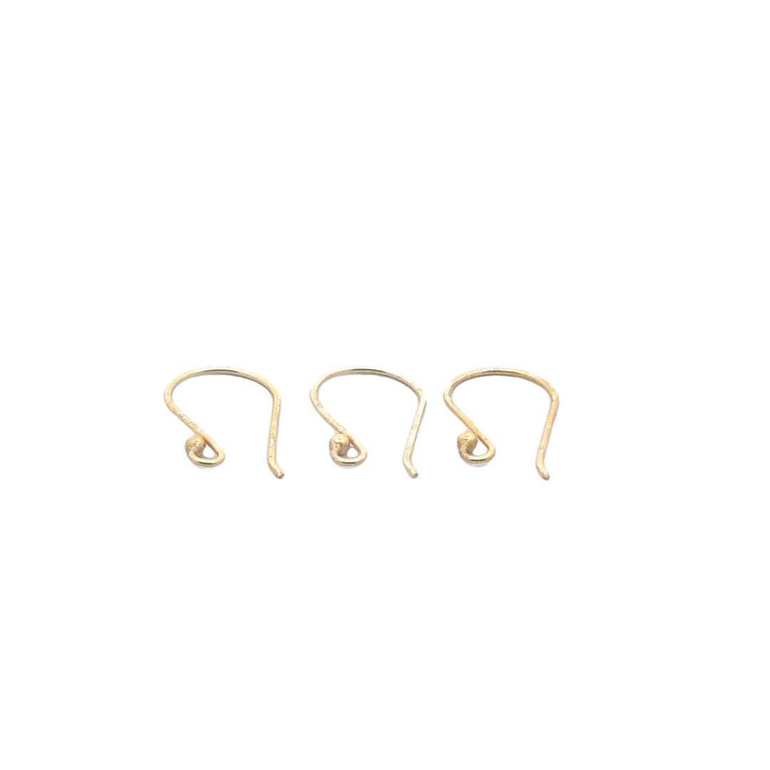 Anti Tarnish Ear Wires: Gold Finish, Silver Plated, Gunmetal - 24mm - Etsy