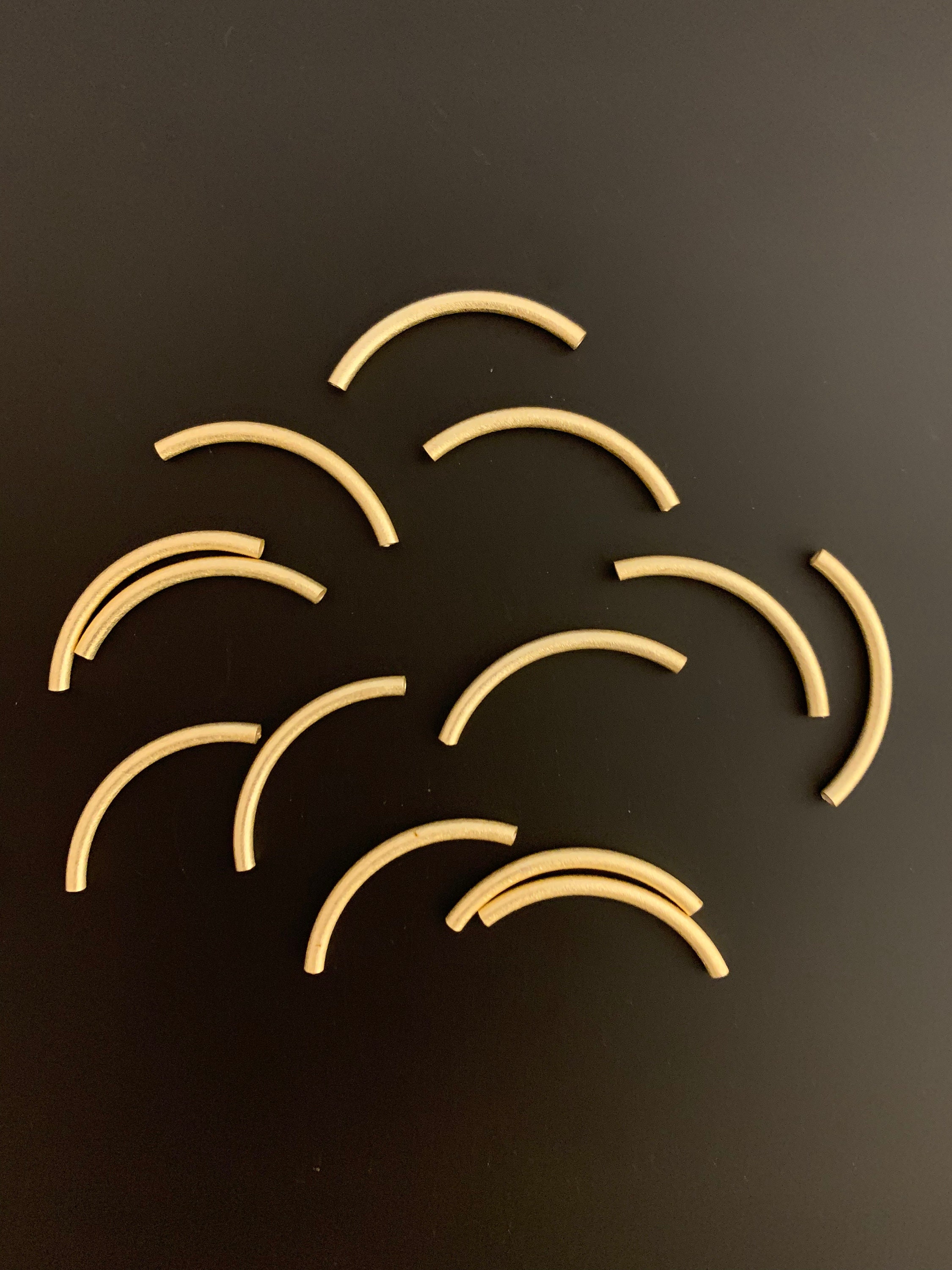 Curved Tubes in Four Colors Seamless Tubes E-coated - Etsy