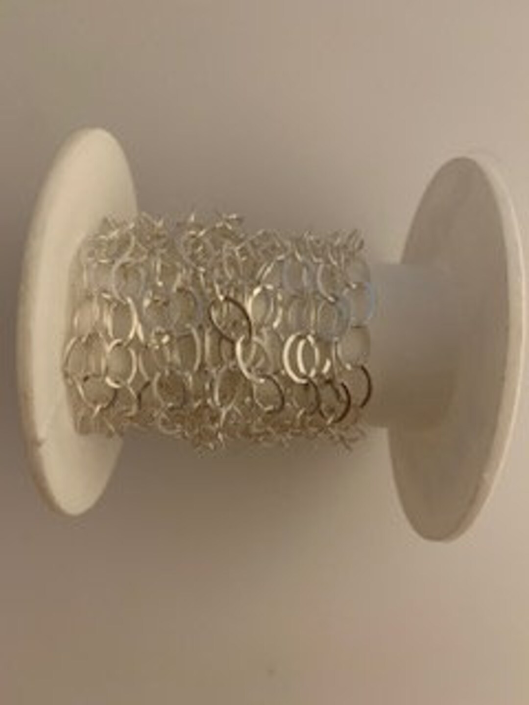 Sterling Silver Chain, Round Oval Flat Cable Chain, 1 Foot, Size :5x7mm ...