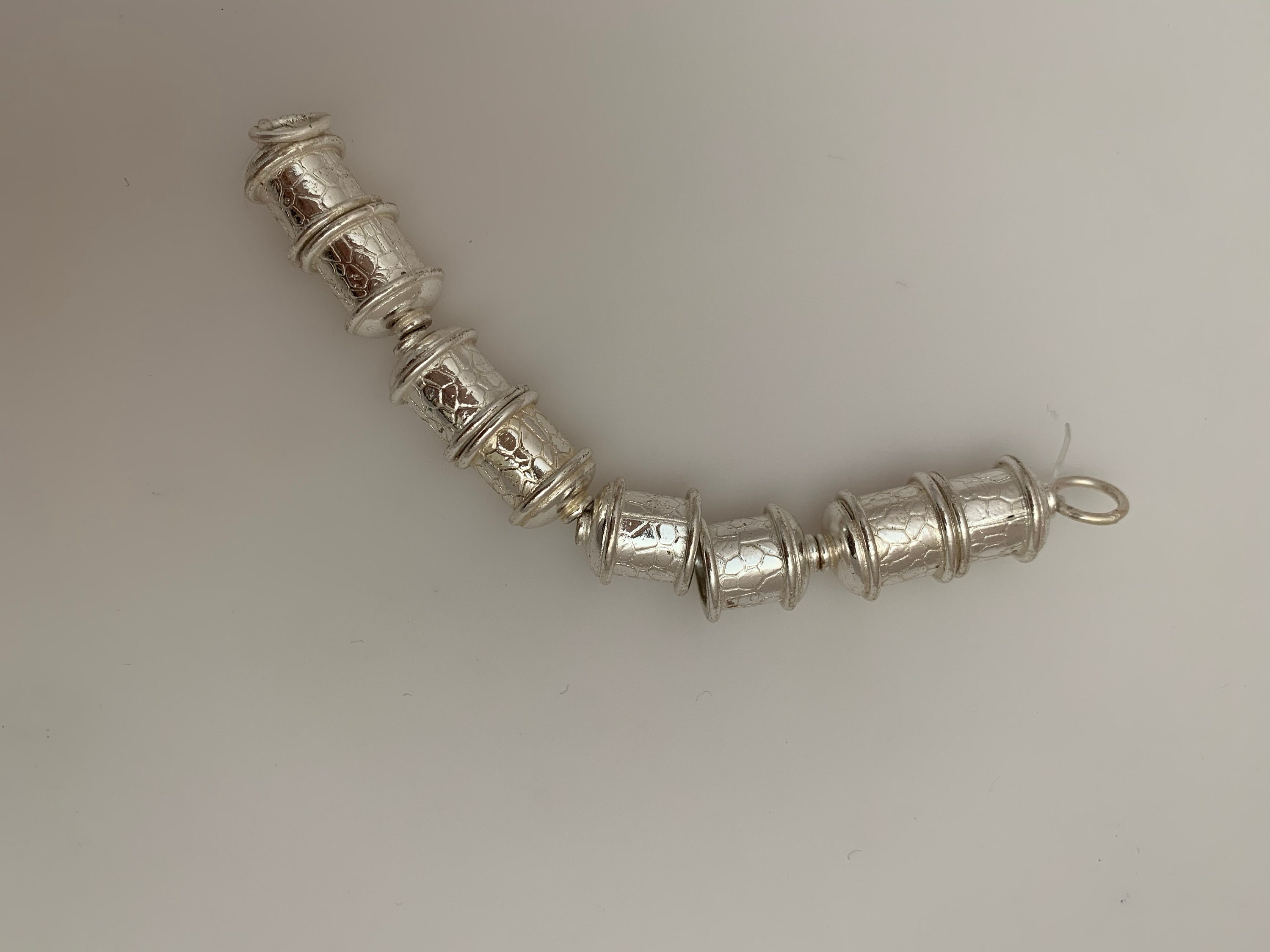 1 Strand of End Caps in Gold Finish Silver Plated Fancy End - Etsy