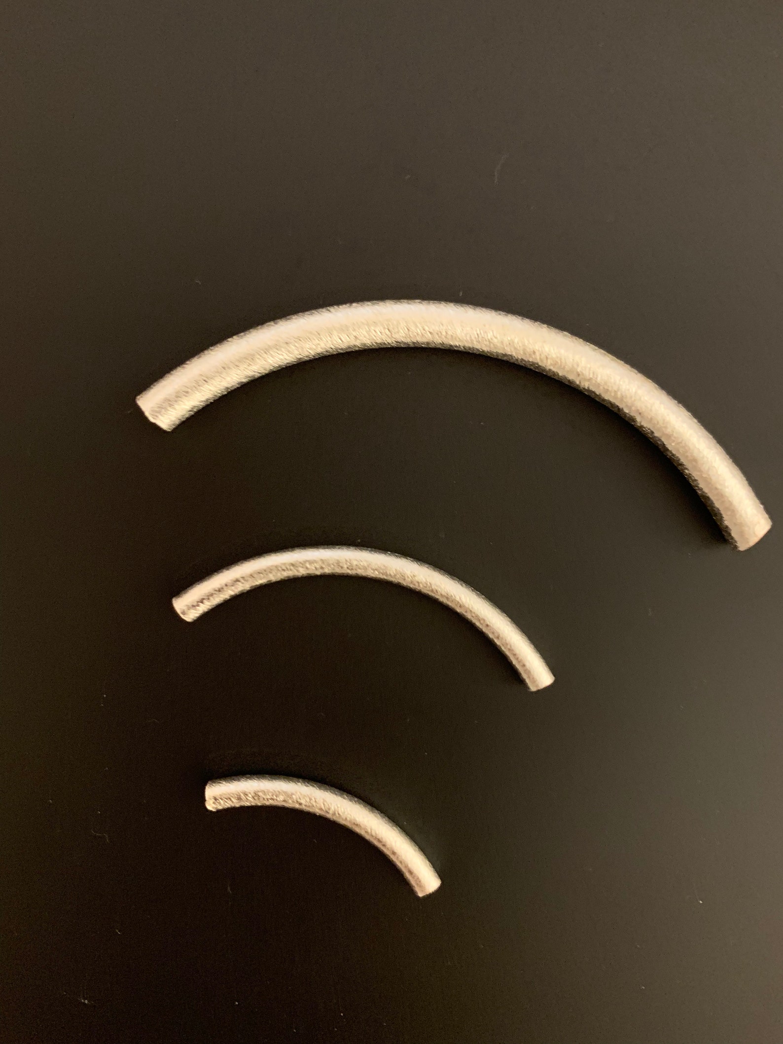 Curved Tubes in Four colors Seamless Tubes E-coated | Etsy