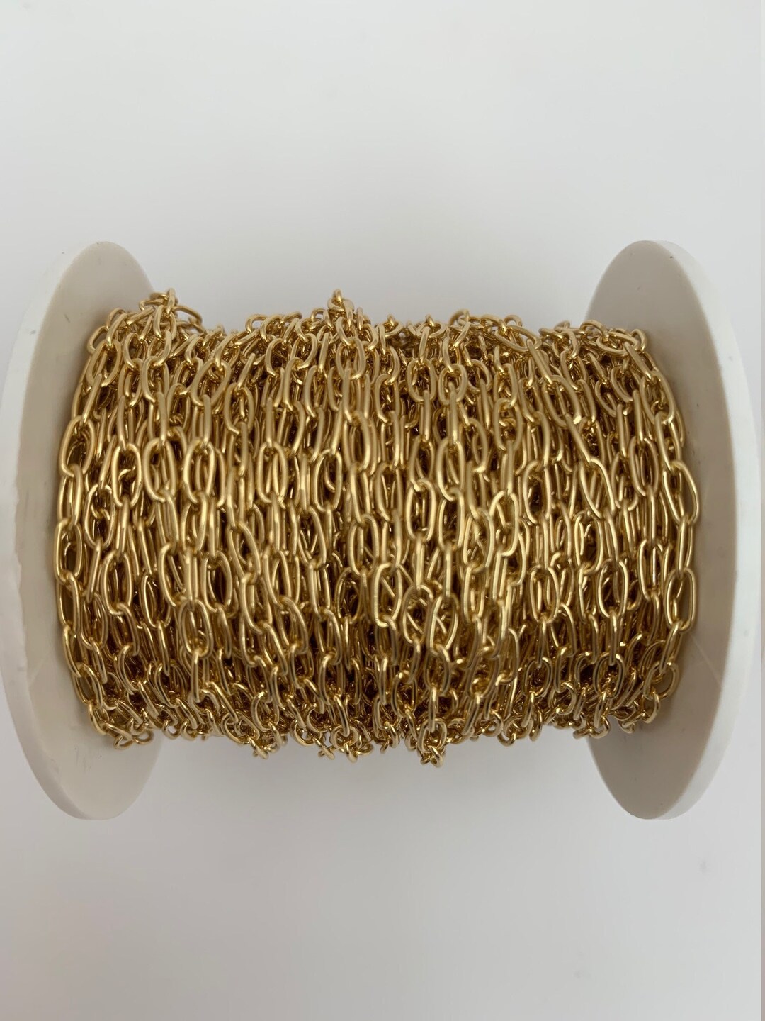 3 Feet Gold Plated Brass Chain Long Cable Chain Gold Plated ...