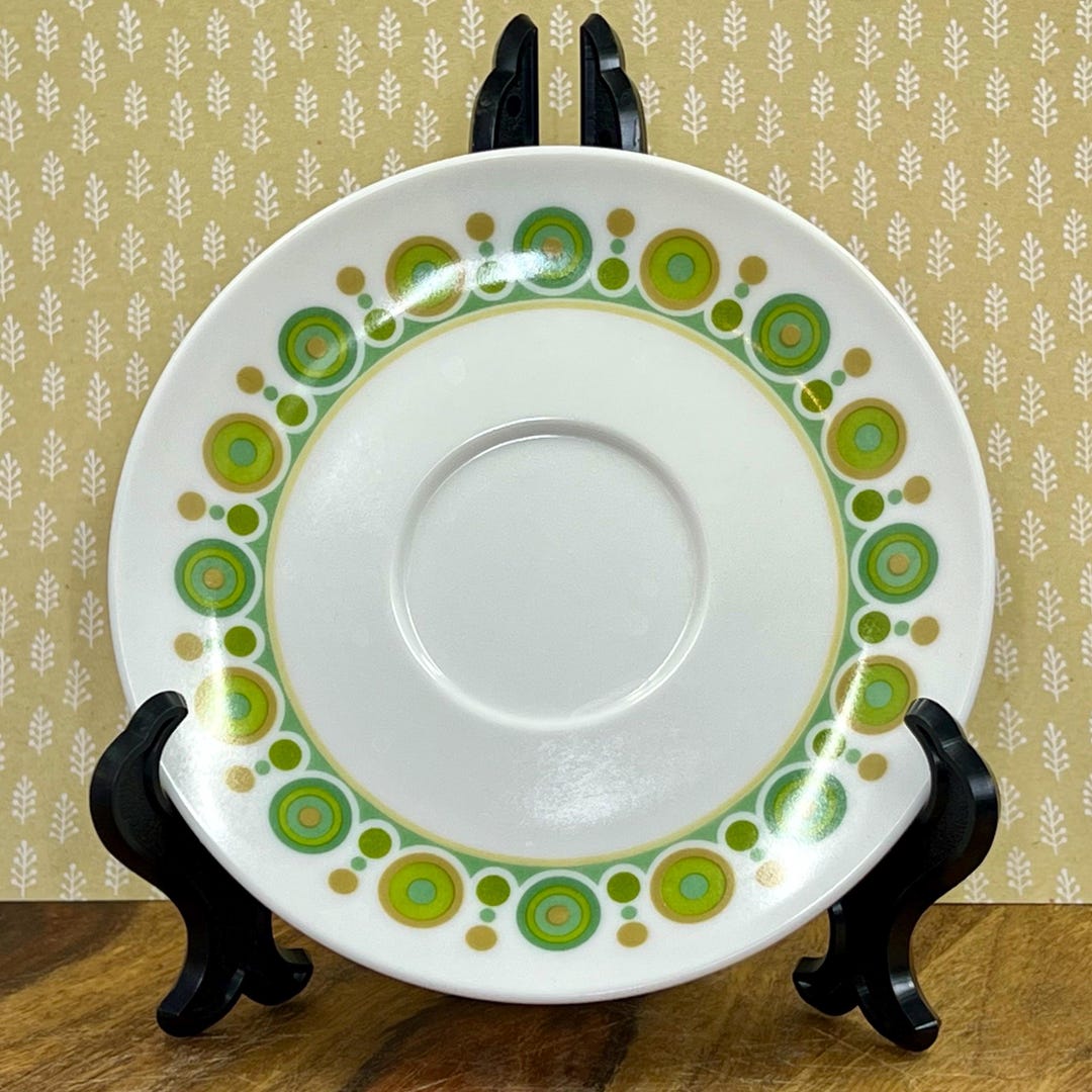 Set of 4 Boontonware Saucers - Etsy