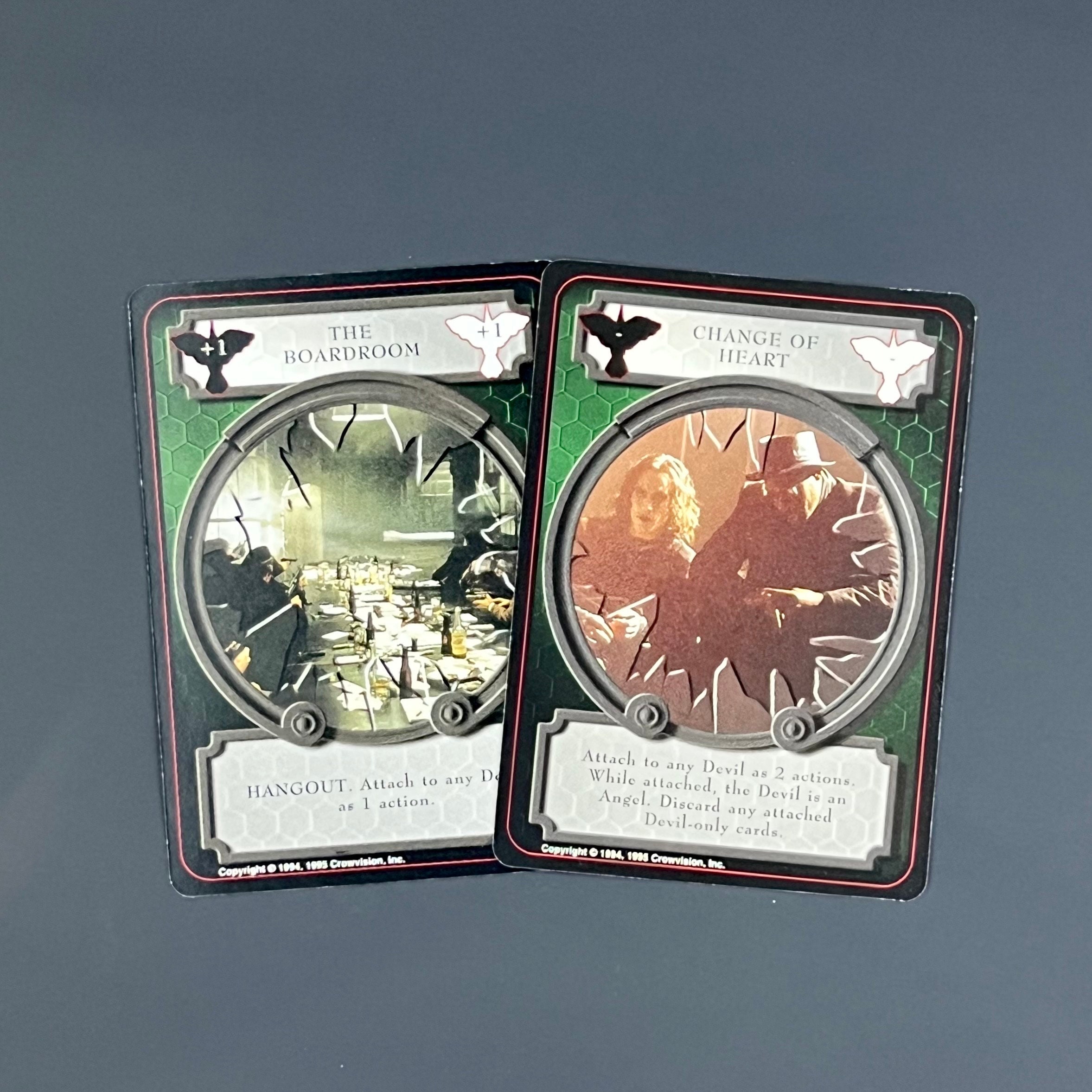 The Crow Collectible Card Game Bystander Devil and - Etsy