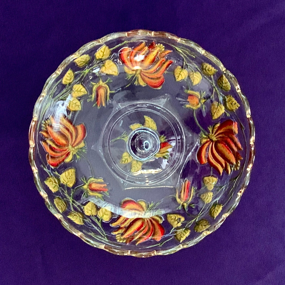 Goofus Glass Comport/compote Dish Dugan Glass Company - Etsy