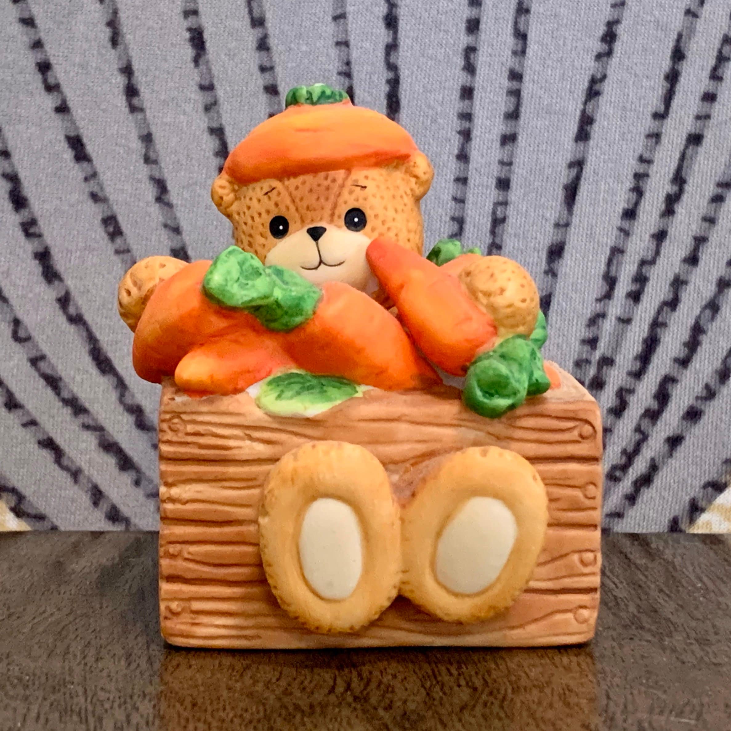 Lucy & Me Bears Dressed as Vegetable Crates Lettuce, Tomatoes, Carrots ...