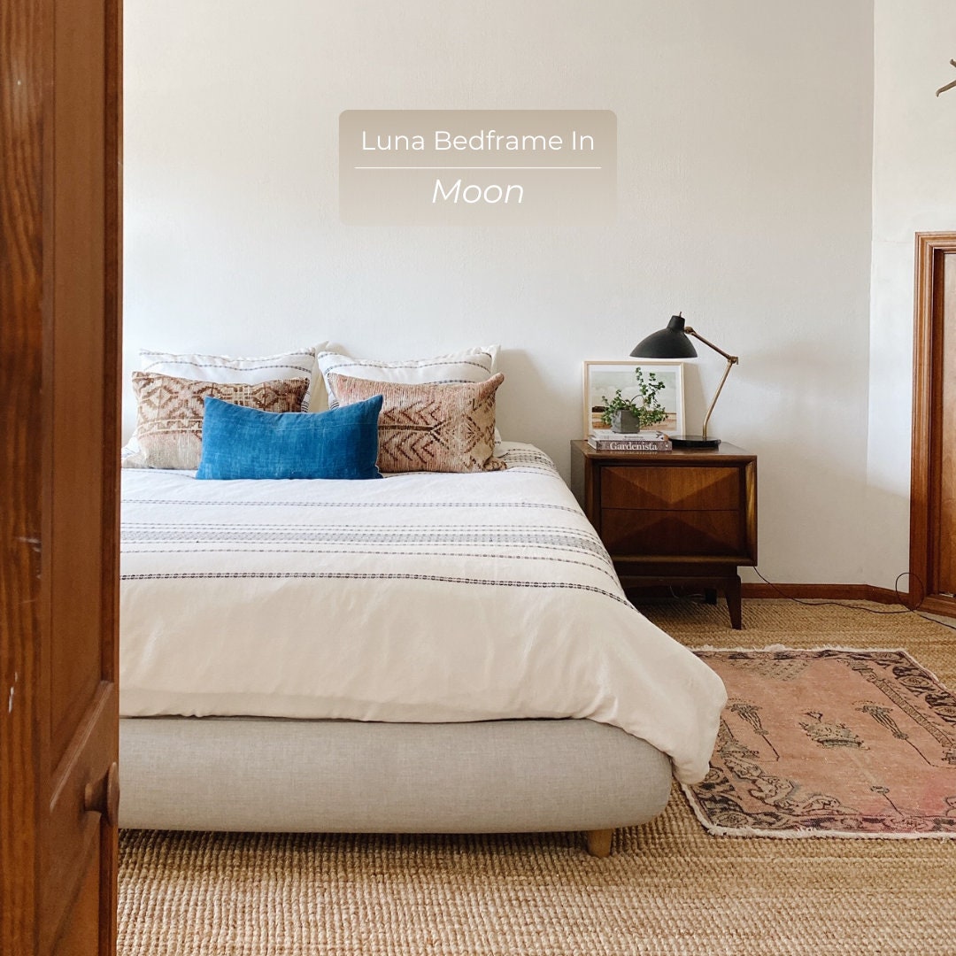 LUNA by Softframe® Designs: Upholstered Bed Frame, Modern Super ...