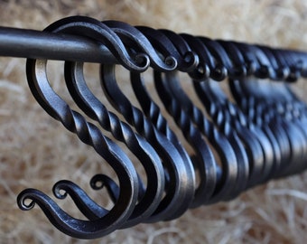 Hand Forged Hooks - Etsy