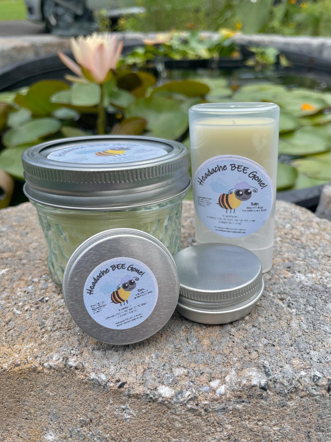 Headache BEE Gone! - Jar - Stick - Handmade Body Care - All Natural ...