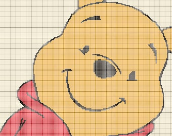 Tigger Crochet Graph and Written Pattern SC Graphghan - Etsy