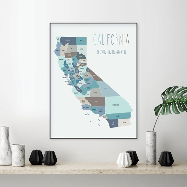 California Printable - Etsy