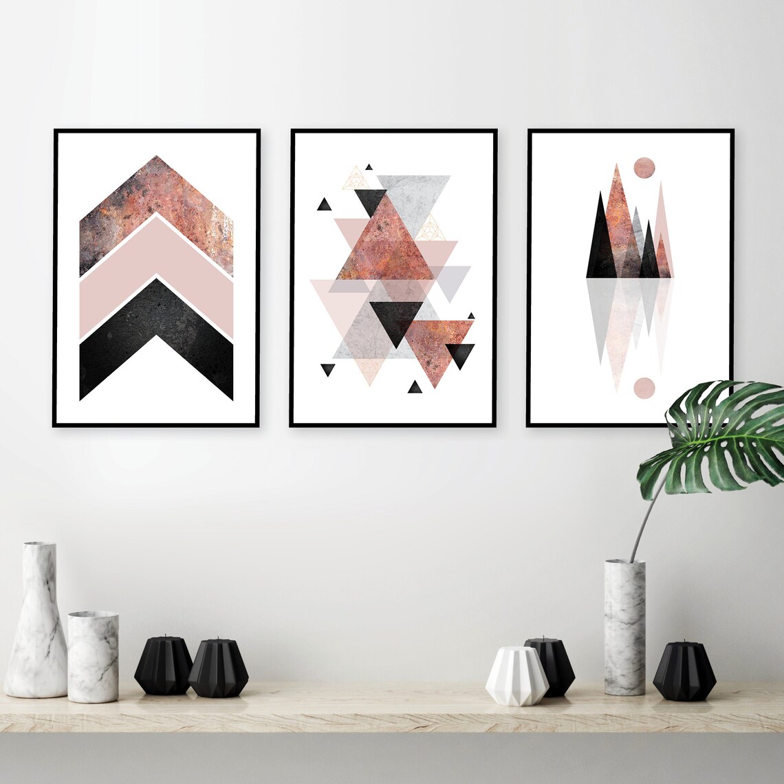 Set of 3 Prints Downloadable Prints Scandinavian Prints - Etsy