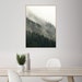 Downloadable Misty Forest Print Scandinavian Modern Photography Poster ...
