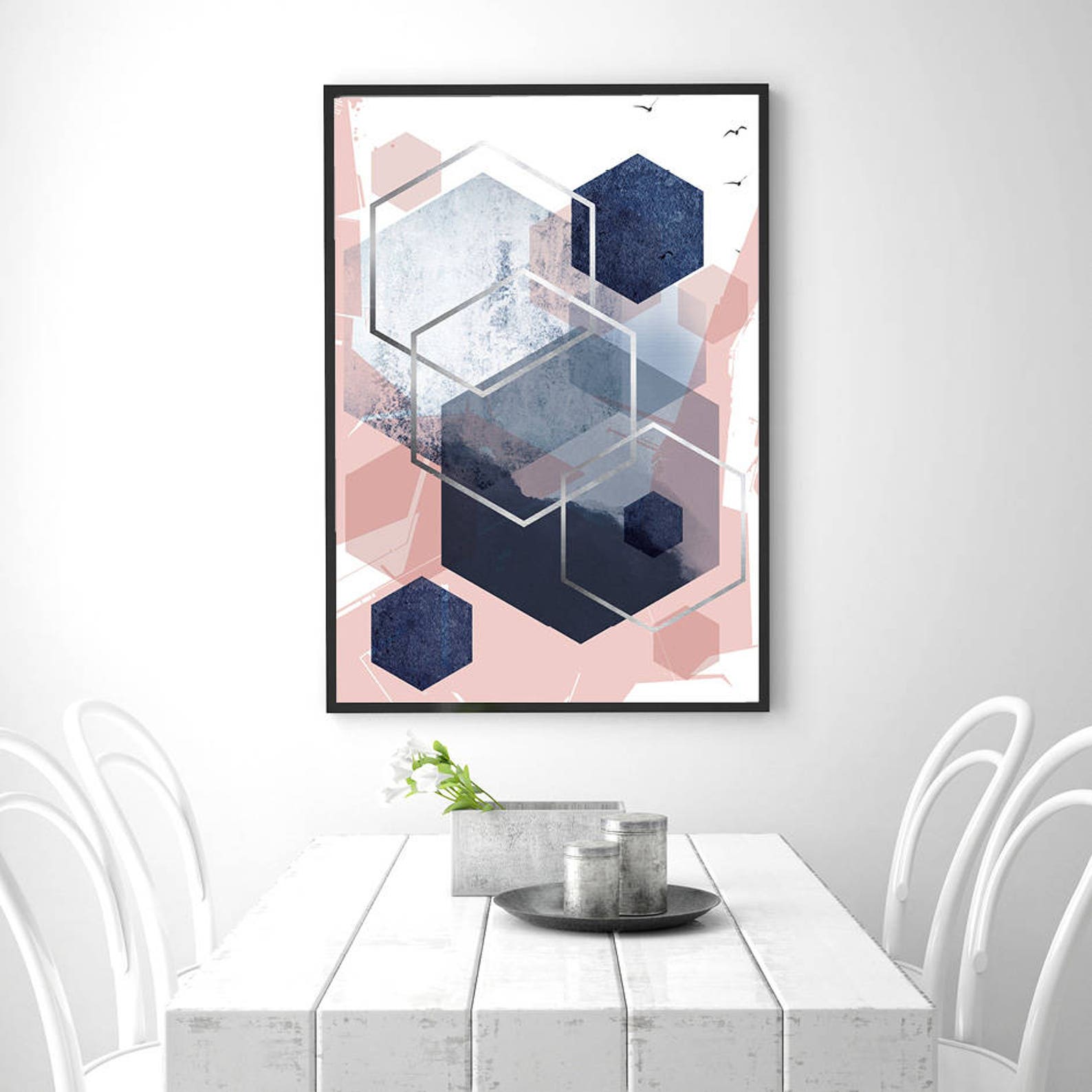 Digital Download Abstract Art Geometric Downloadable Print - Etsy
