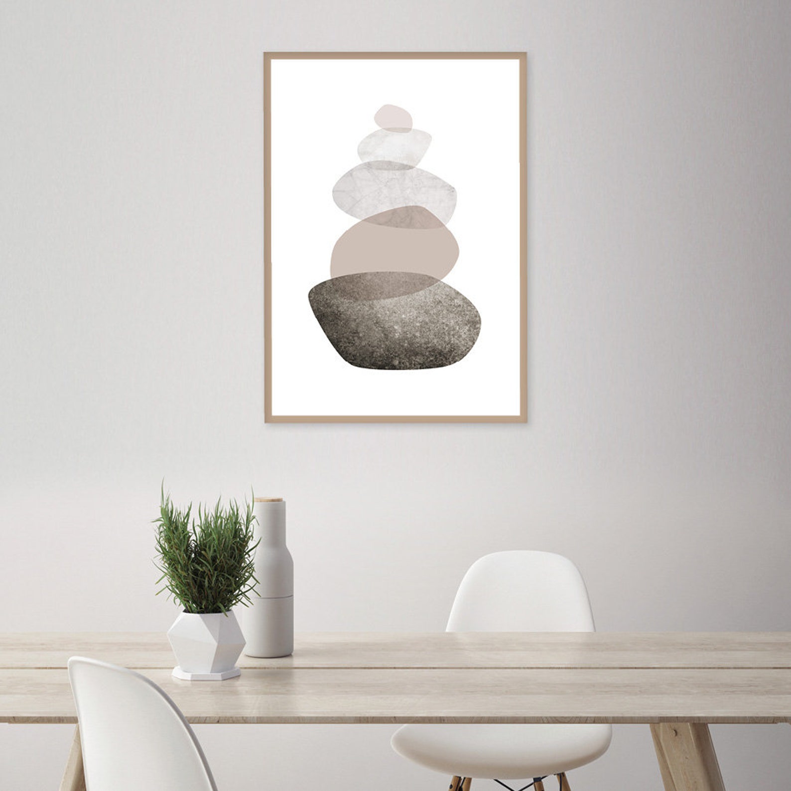 Printable Balancing Stones Wall Art Downloadable Balance - Etsy