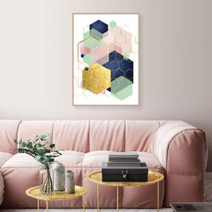 Printable Art, Trending Art, Downloadable Print, Geometric, Abstract ...