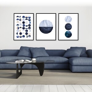 Mid Century Modern Set of 3 Downloadable Prints Printable 3 Print Set ...