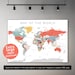 World Map Digital Download, Printable World Map XXL, Highly Detailed ...
