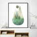 Nordic Mountain Printable Poster Green Scandinavian Mountains - Etsy