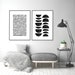 Printable Set of 2 Minimalist Posters Black and White - Etsy
