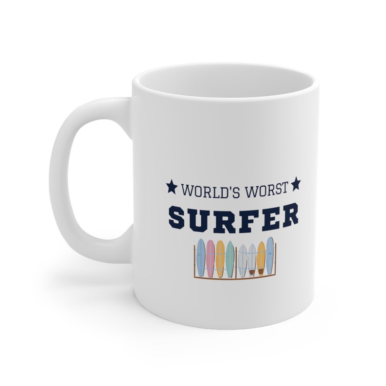 World's Worst Surfer: Embrace the Wipeouts With This Humorous Mug ...