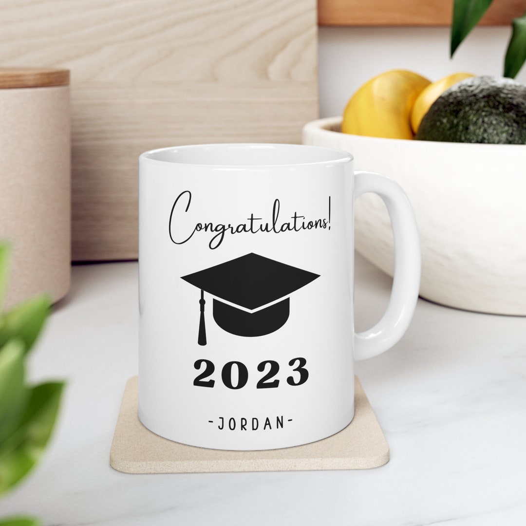 Graduation Mug, Personalized Name Coffee Mug, Coffee Mug Personalized ...