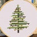 Minimalist Tree Cross Stitch Pattern - Instant PDF Download - Christmas ...