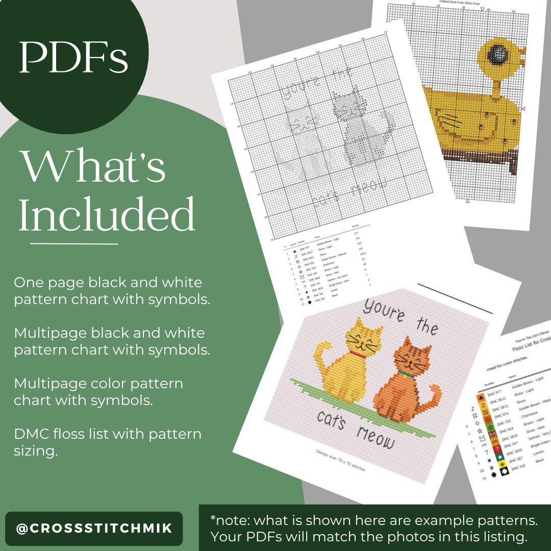 Cross Stitch Pattern PDF - Washington Skyline Pattern - Seattle WA, Mt ...