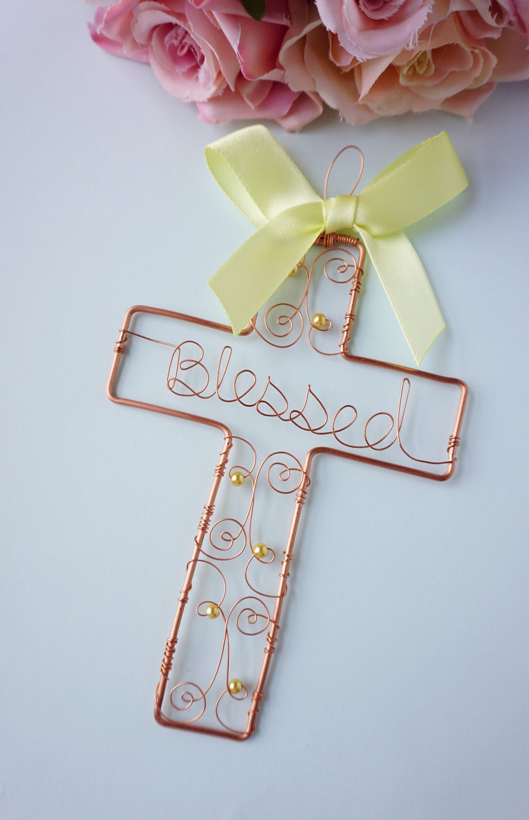 Personalized Wedding Cross Religious Wedding Gift Cross With Couples ...