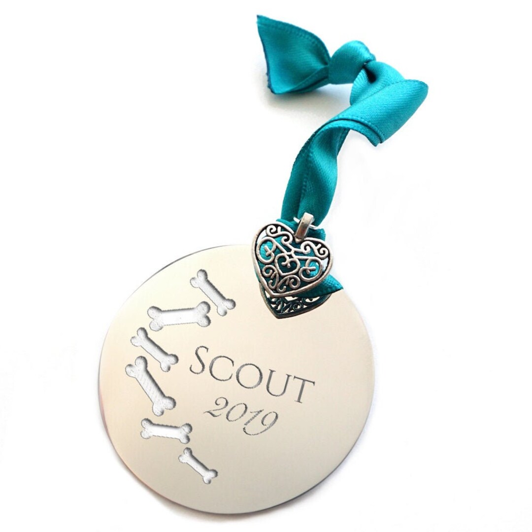 Puppy's First Christmas New Dog, Dog Bone Memorial, Pet Memorial ...