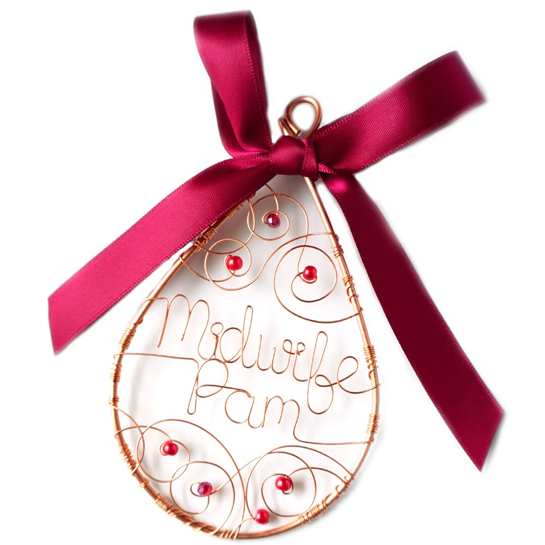 Midwife Gift for Midwife Labor and Delivery Nurse Ornament Gift Doula ...