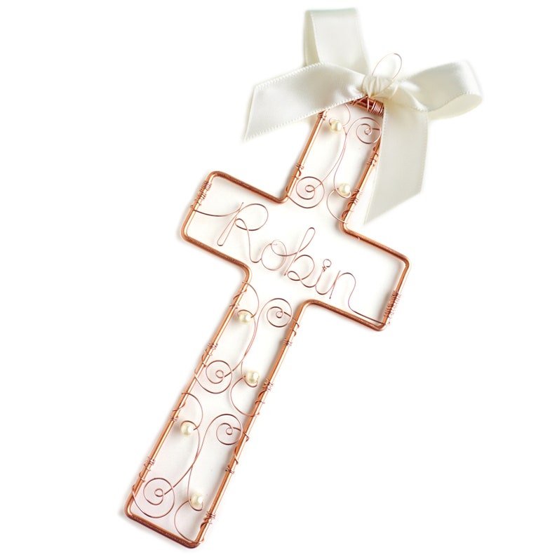 Engraved Cross Couples Gift Personalized Wedding Cross - Etsy