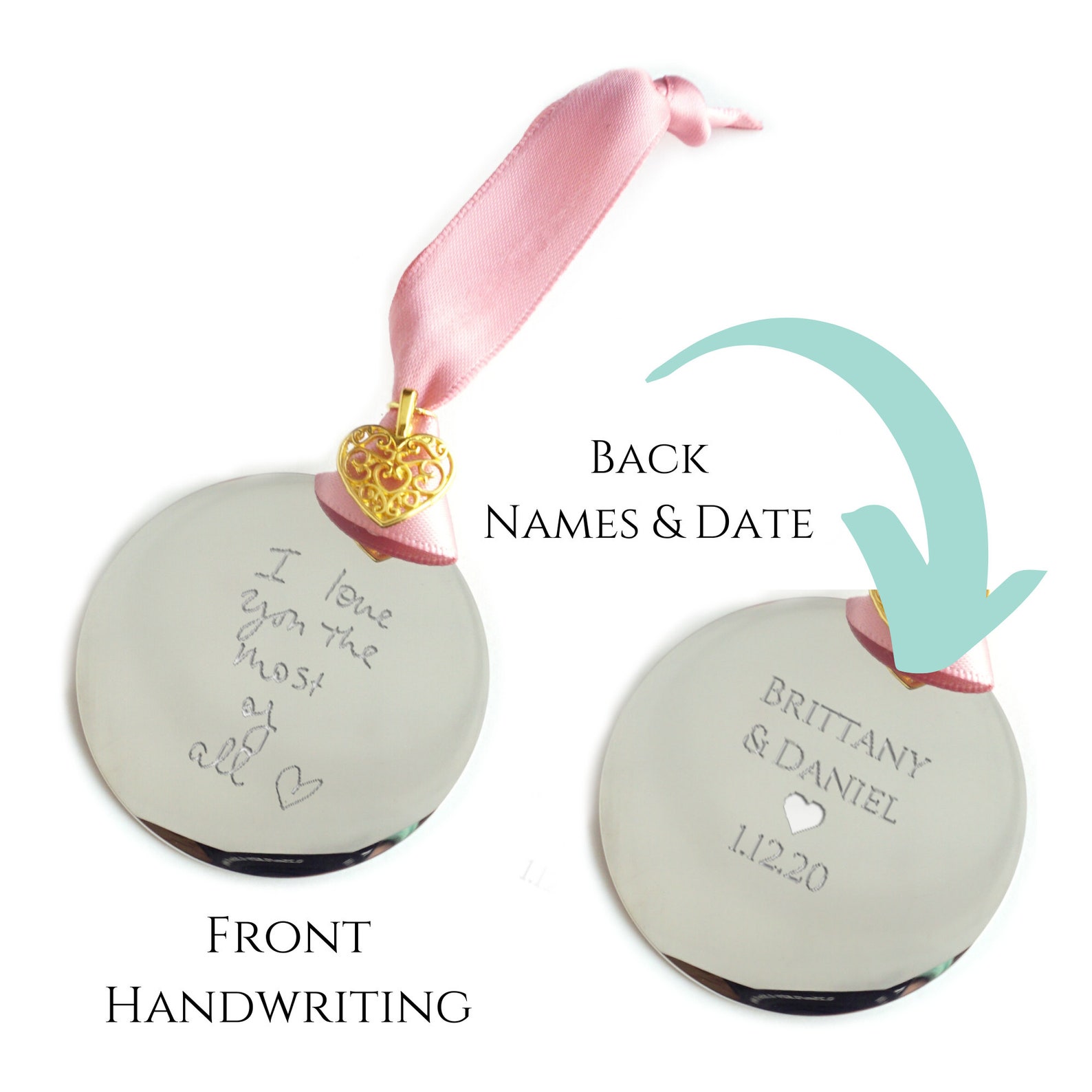 Handwriting Gifts Actual Handwriting Wall Art Love Note - Etsy