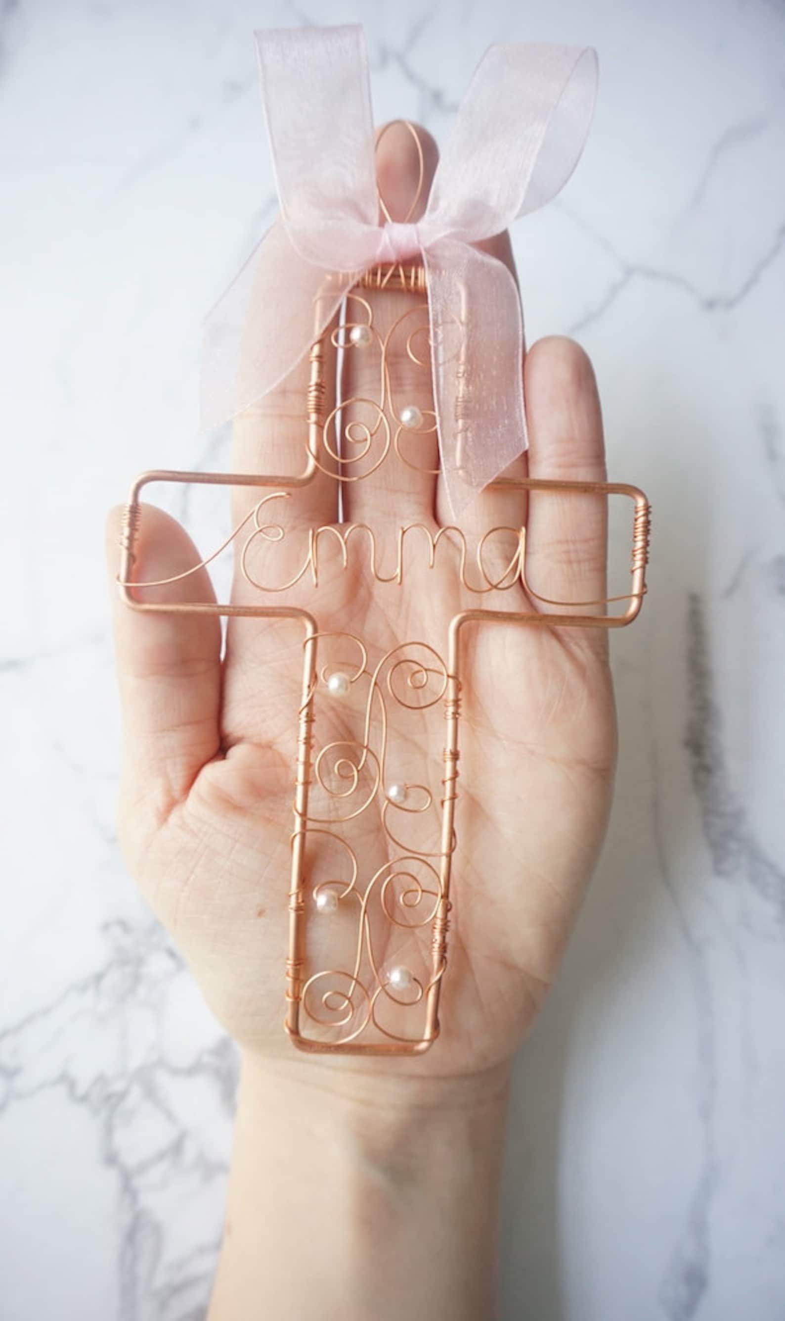 Personalized Wedding Cross Religious Wedding Gift Cross With - Etsy