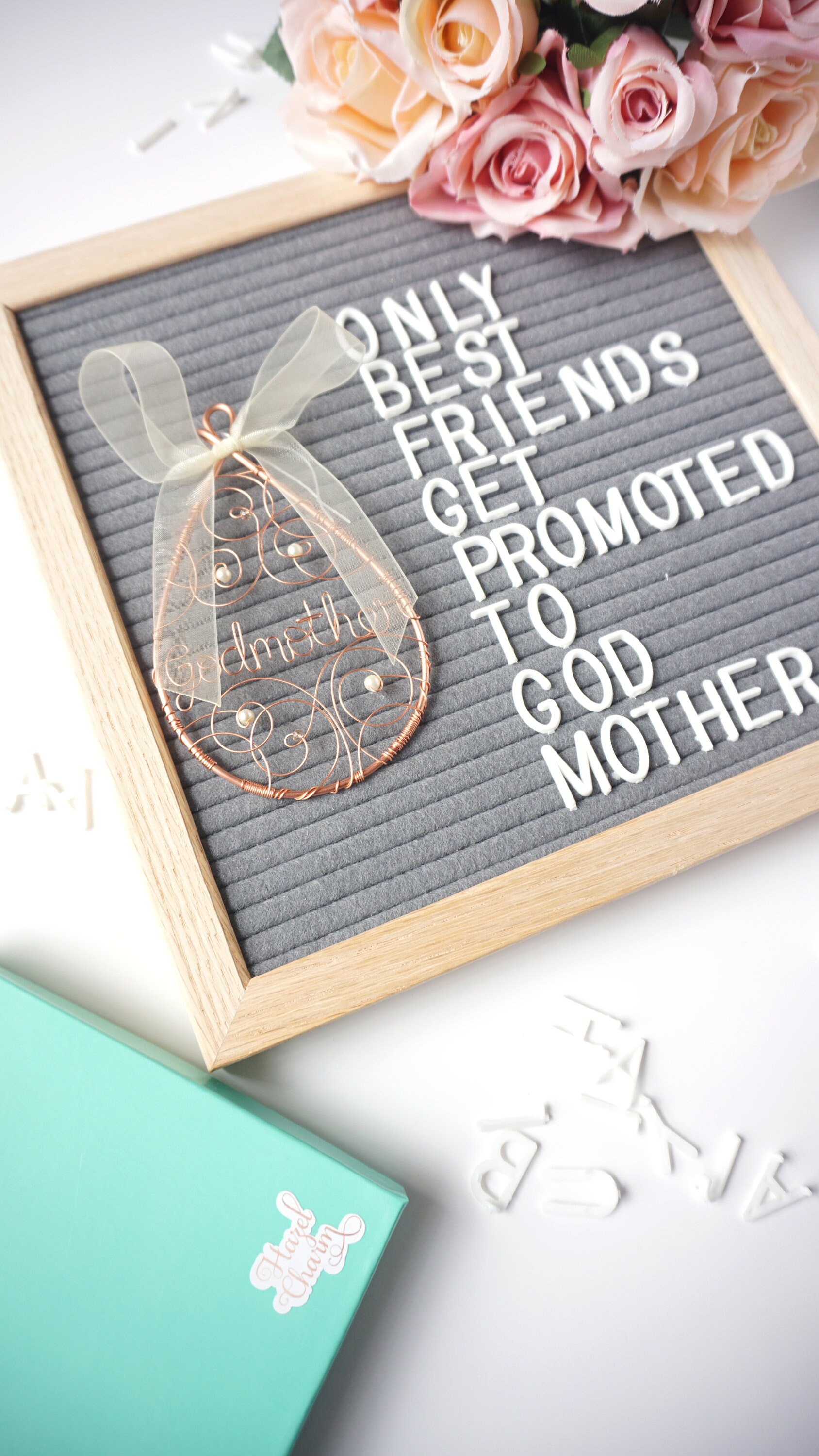 Godparent Proposal Gift for Godmother for Baptism Godmother | Etsy