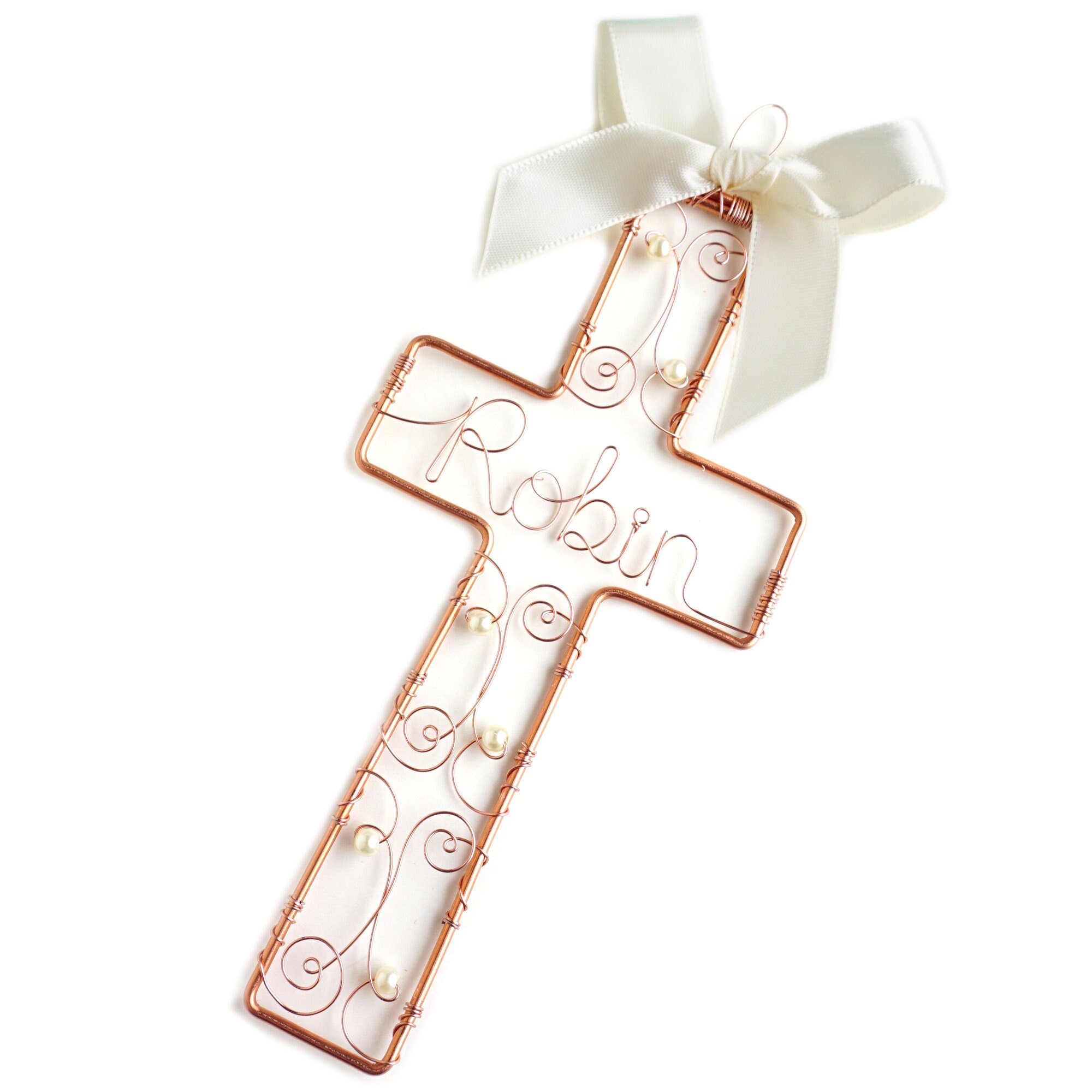 Personalized Wall Cross First Communion Gift Boy Custom Cross Communion ...